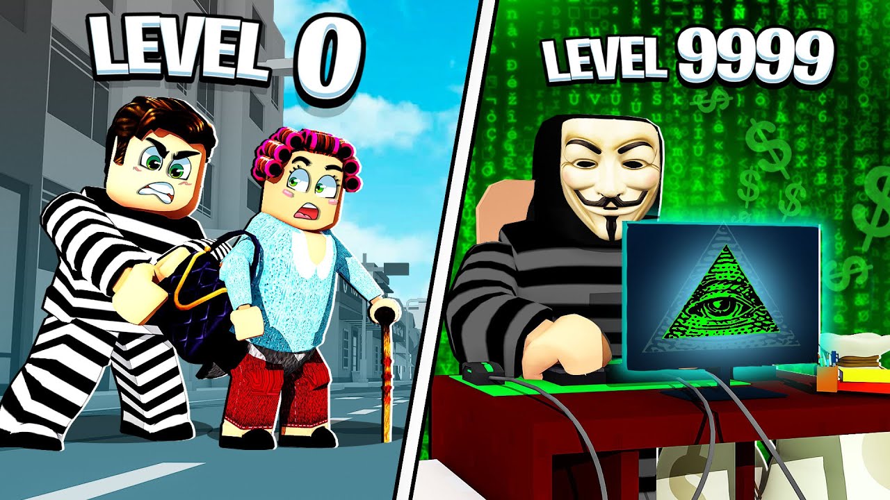 GETTING MAX LEVEL THIEF in Roblox Robbing Tycoon - YouTube