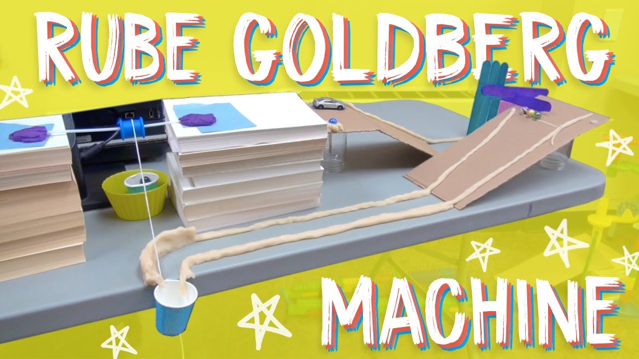 How to Make a Snack with a RUBE GOLDBERG MACHINE - YouTube