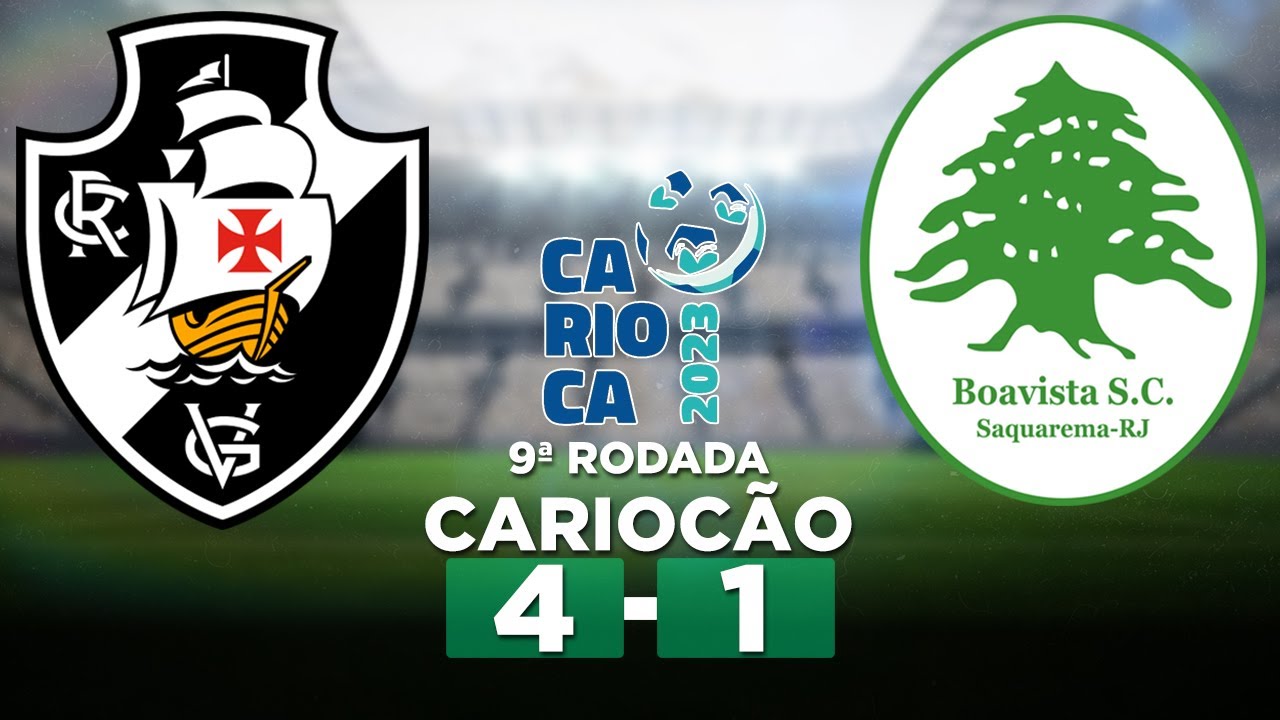 VASCO 4 x 1 BOAVISTA Campeonato Carioca 2023 9ª Rodada | Narração - YouTube