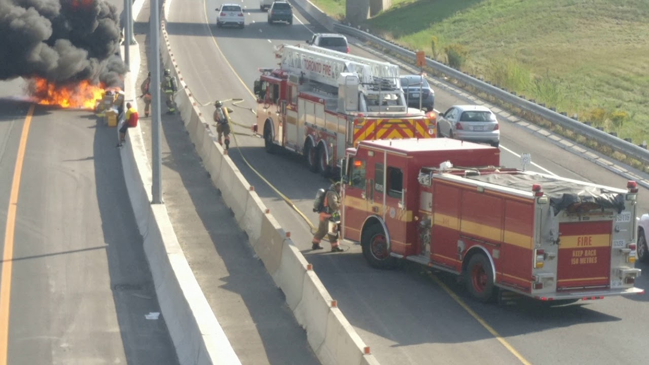 DHL Van on Fire. 25 September, 2017 - part 2 - YouTube