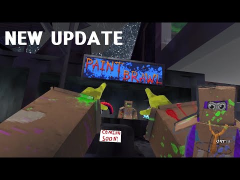 Paint Brawl Update - New Cosmetics and Game Mode in Gorilla Tag - YouTube