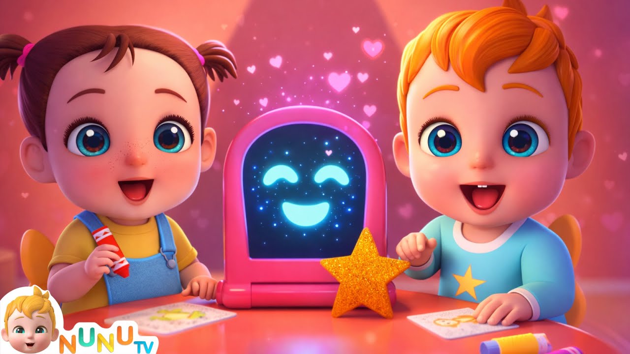 Magical Valentine Mailbox Song for Kids | Learn Shapes | Nursery Rhymes ...
