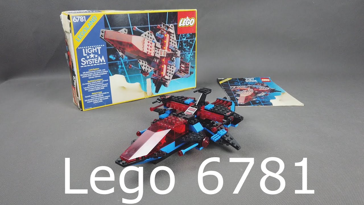 LEGO 6781 SP-Striker Space Police 9V system light system lego 100% ...