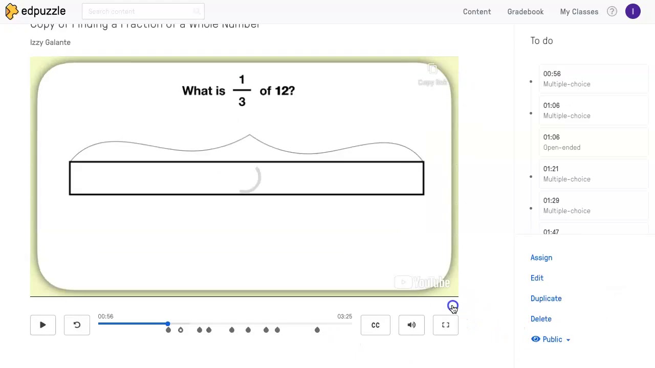 Examples for Learning Using EdPuzzle - YouTube