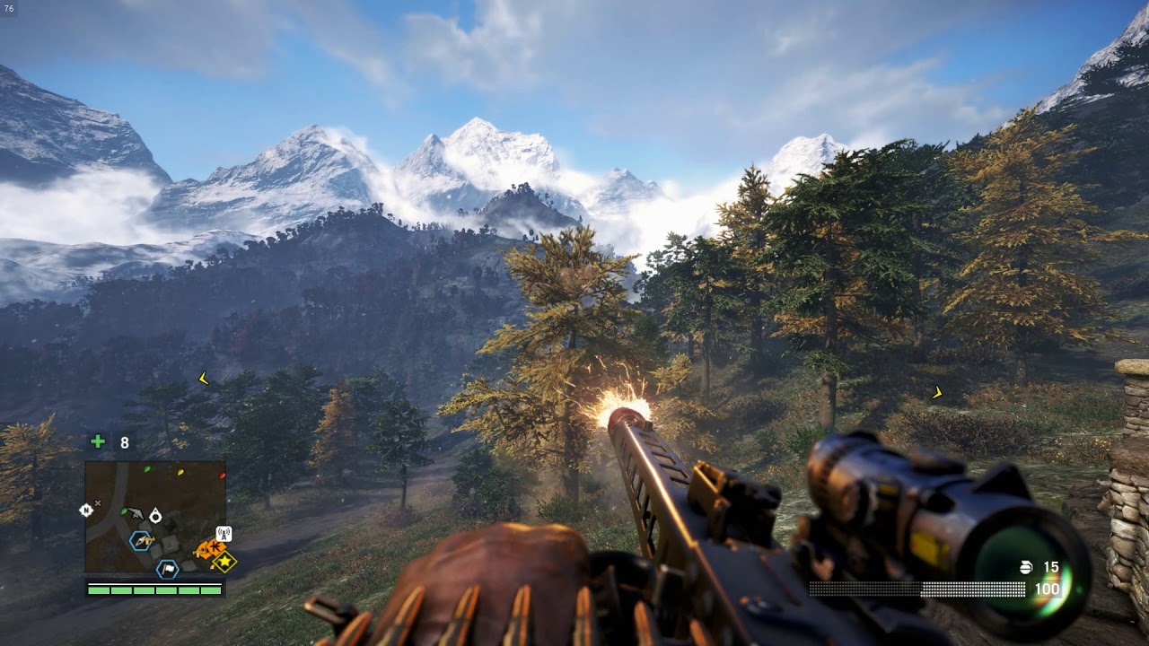 MG42 Full-auto spray in Far Cry 4 - YouTube