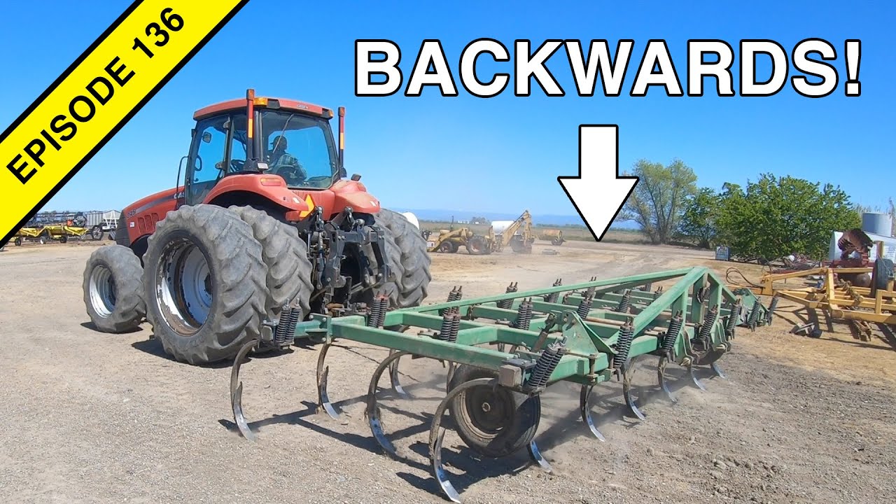 Tractor Fail | Backwards Plow | Planting Rice 2020 - YouTube