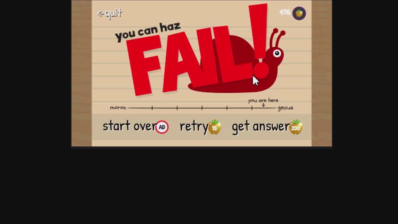 Android Games : The Moron Test - YouTube