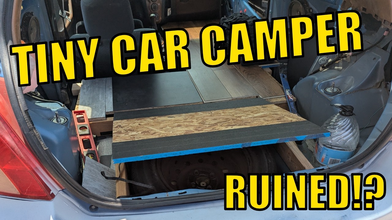 Toyota Yaris Camper Transformation – This Tiny Home is INSANE! - YouTube