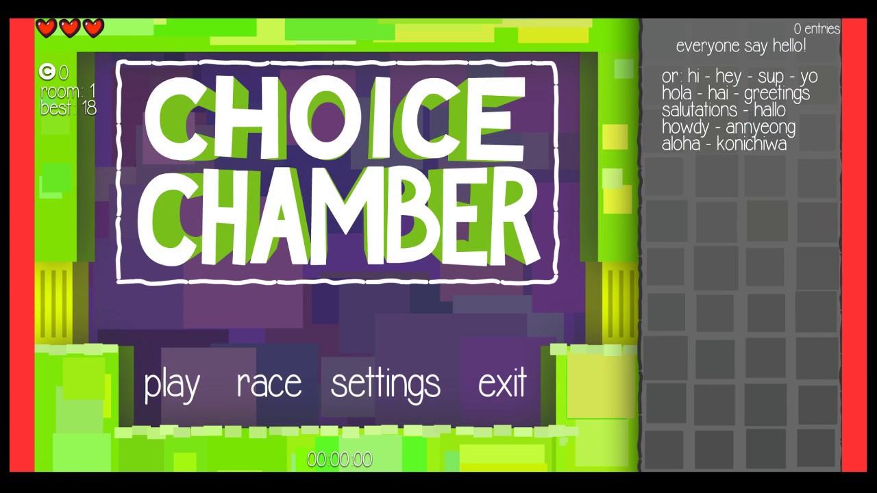 Choice chamber - YouTube