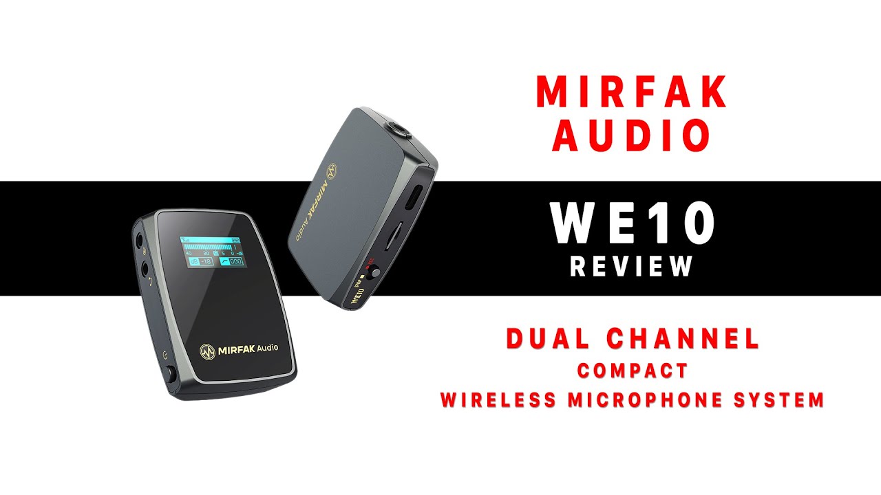 WE10 Compact Wireless Microphone System - YouTube