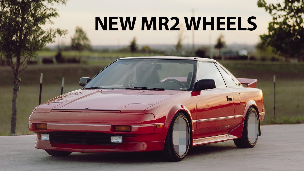 MR2 Gets New Wheel Setup! AW11 - YouTube