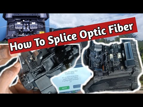How To Splice Optical Fiber | Fiber Optic Splicing Guide & Demo | How ...