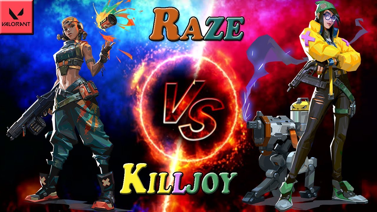 Valorant - Raze VS Killjoy!!! - YouTube