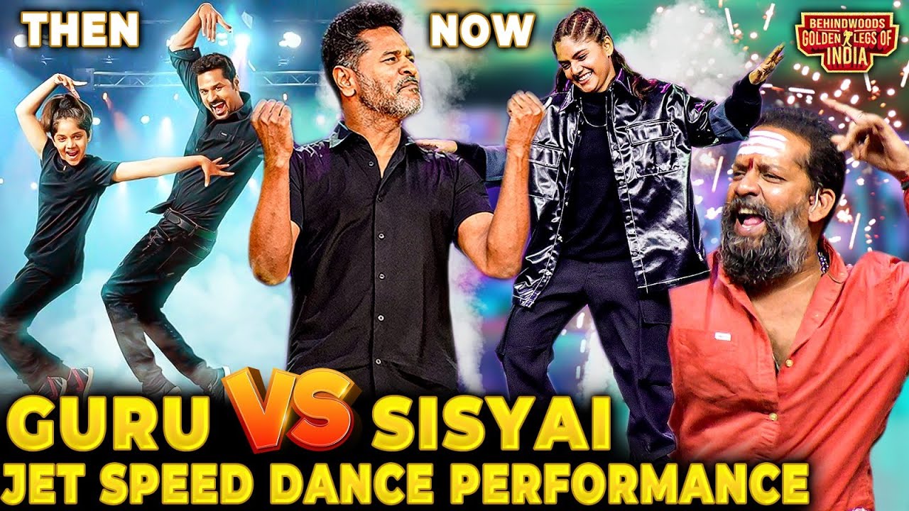Prabhu Deva-கே Dance சொல்லிக்கொடுத்த மகள்!😱புல்லரிக்கும் Combo🔥 Ditya Bhande Rocking Performance ...