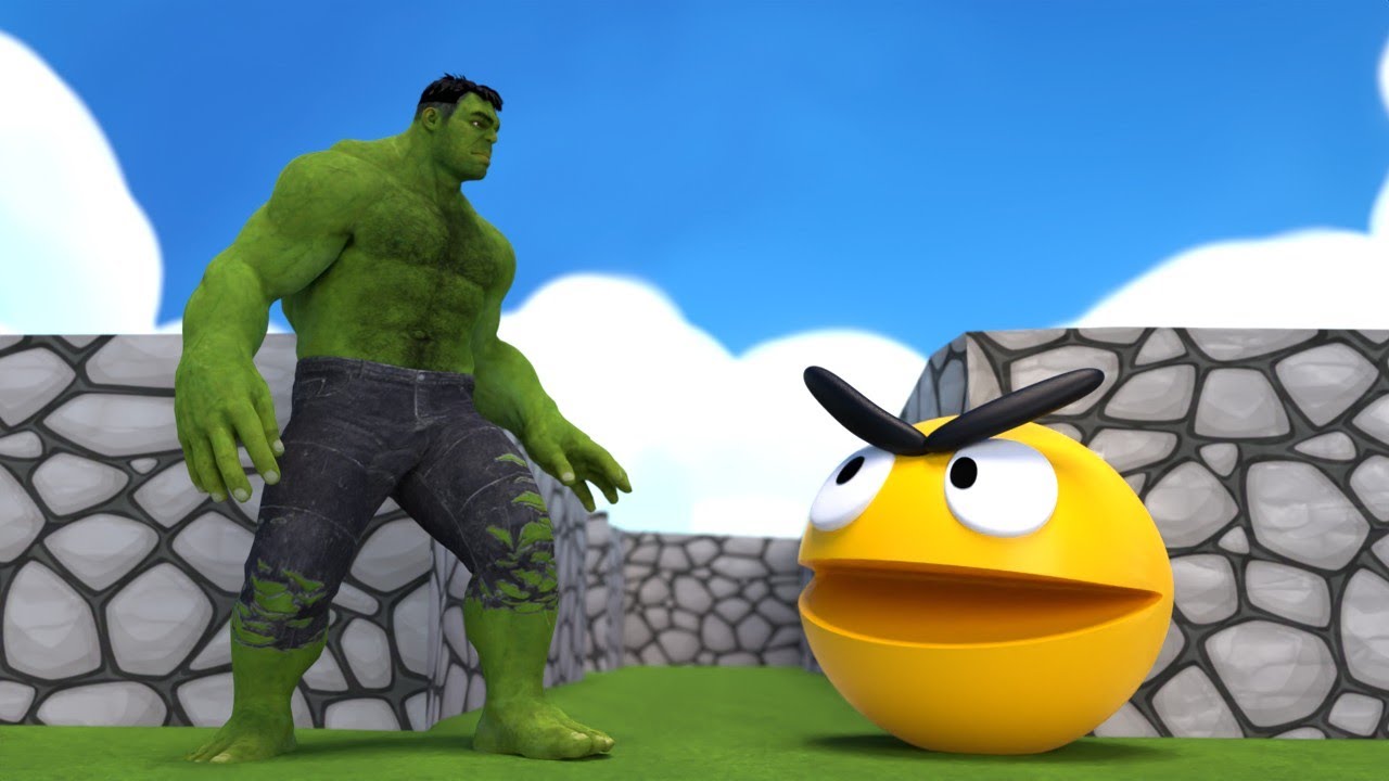 Pacman Vs Hulk - YouTube