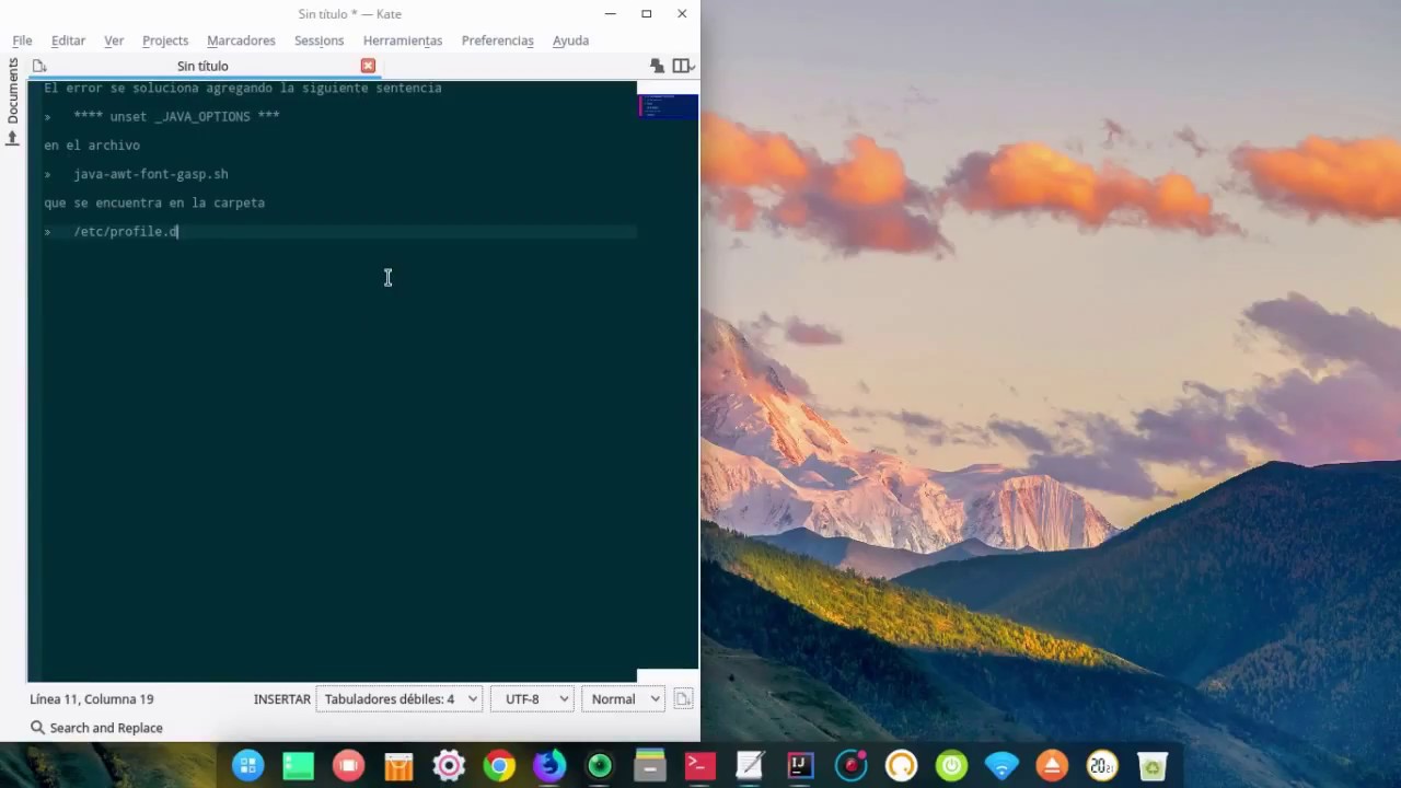 Deepin error en JDK: Picked up _JAVA_OPTIONS: - Dawt.useSystemAAFontSettings=gasp - YouTube