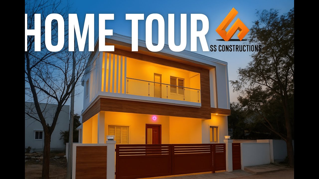 5BHK INDIVIDUAL HOME TOUR | NEW HOUSE CONSTRUCTION | SS CONSTRUCTIONS & ARCHITECTURE ...