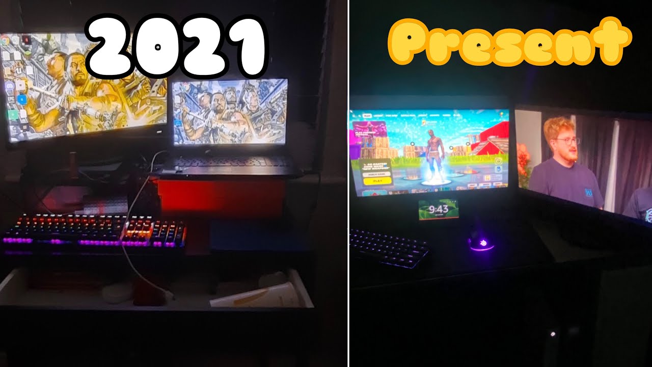 MY SETUP THROUGHOUT OUT THE YEARS - YouTube