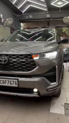 Toyota Innova hycross fog lights drl multi functional - YouTube