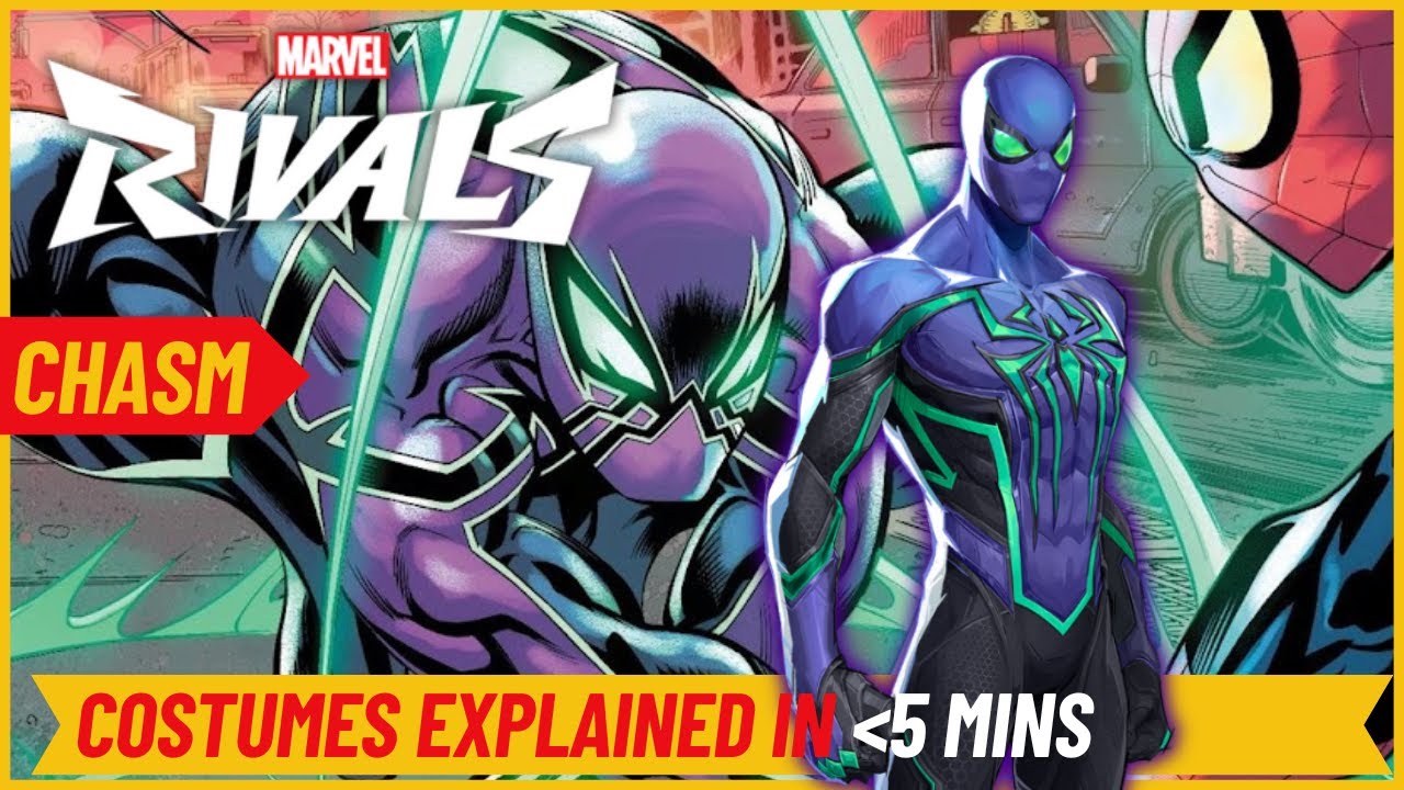 Marvel Rivals Costume Lore: Chasm (Spider-Man) - YouTube