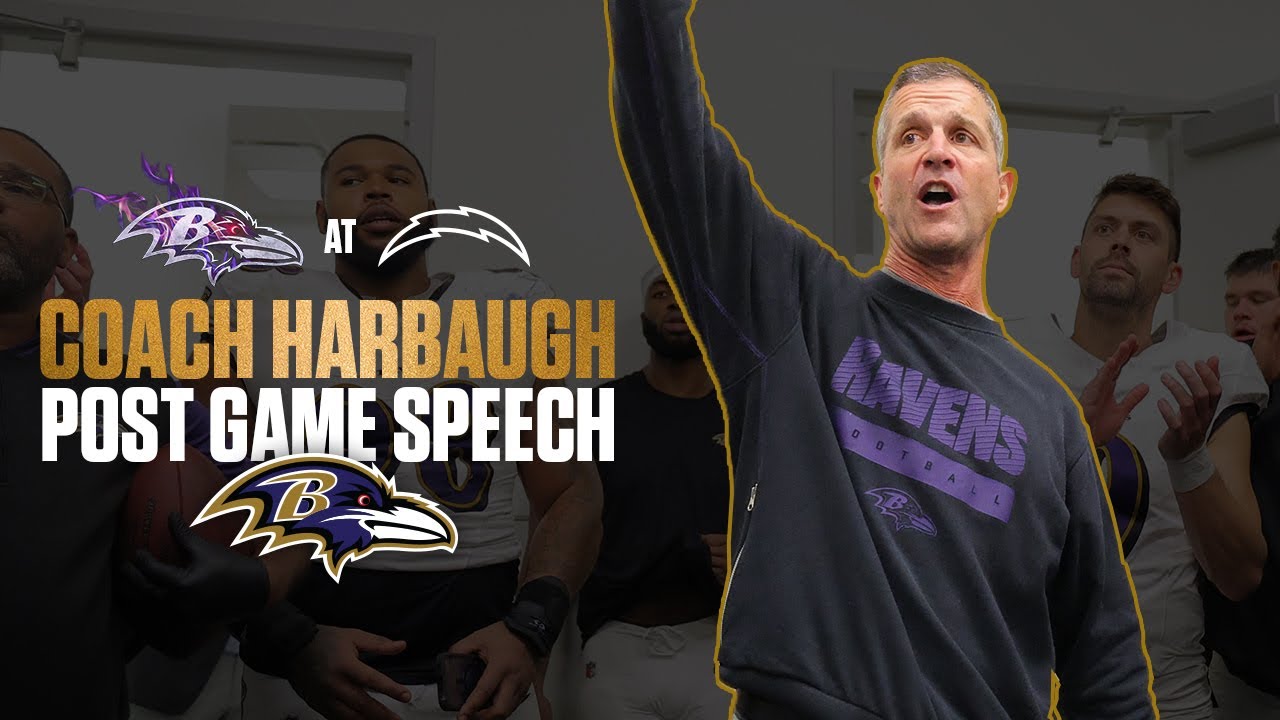 Go Inside Post-Game Locker Room After Monday Night Win | Baltimore ...