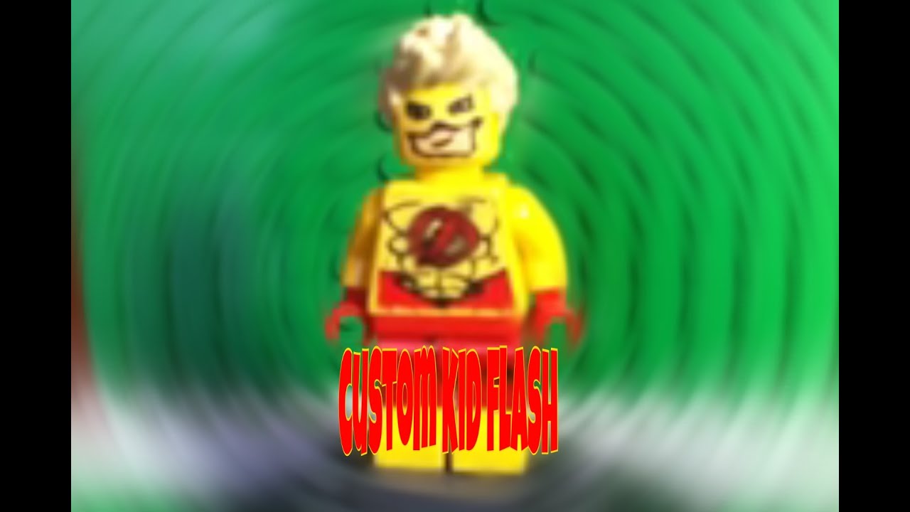 Custom Lego Kid Flash - YouTube