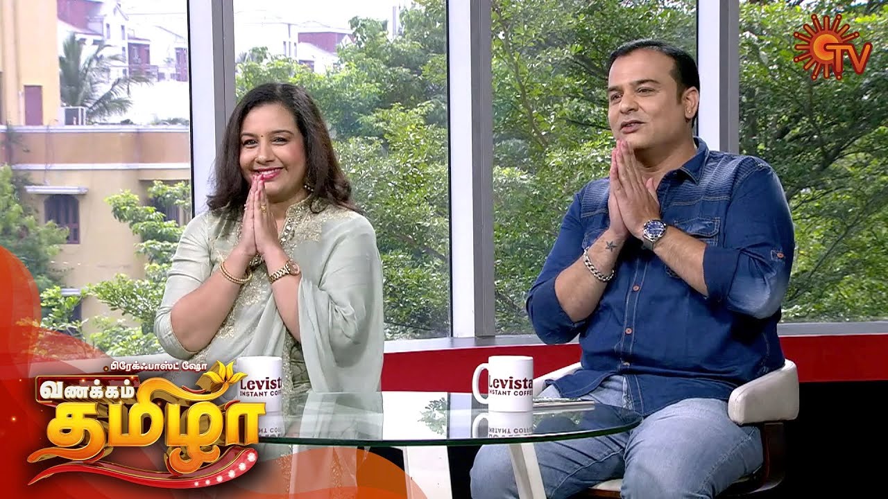 Vanakkam Tamizha with Nayagi Serial Actor Suhasini & Aravind - Full ...