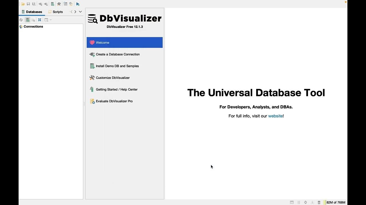 3 DbVisualizer Installation - YouTube