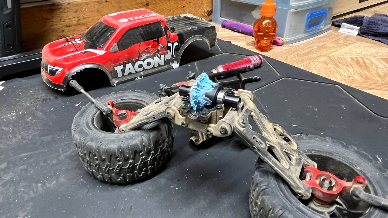 Lc racing diff repair. Tacon valor - YouTube
