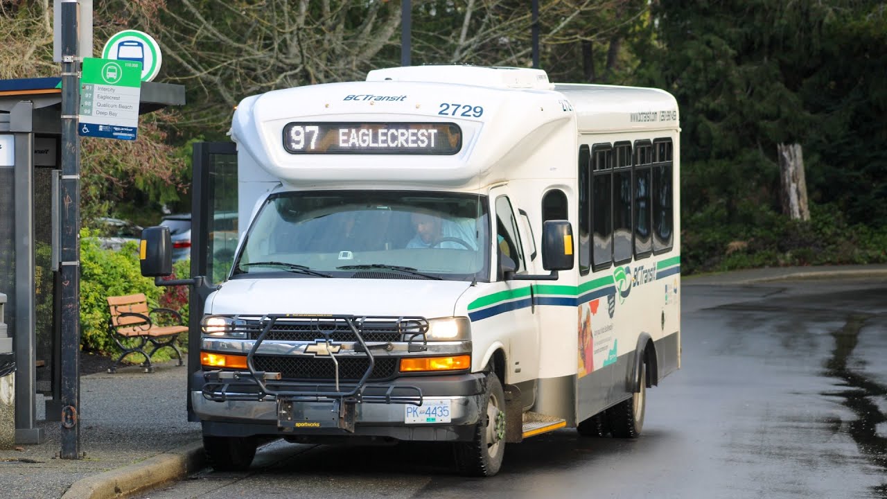 BC Transit (RDN) 2020 Chevrolet ARBOC SOF 27 - 2729 on route 97 ...