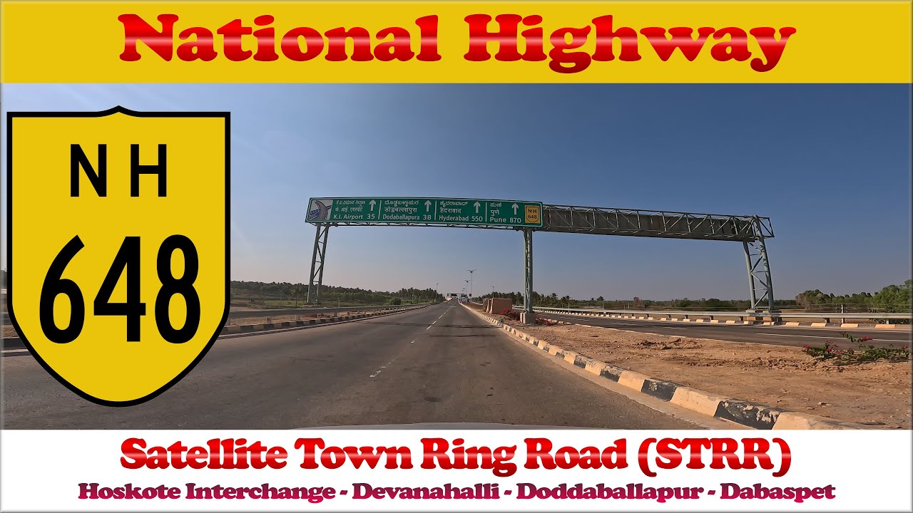 NH 948-A | Satellite Town Ring Road | Hoskote Cloverleaf Interchange ...