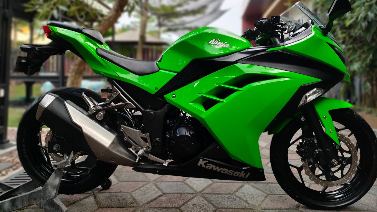 Ready Stok Kawasaki Ninja 250 CC fi Green Th 2015 Body full Ori Mesin ...