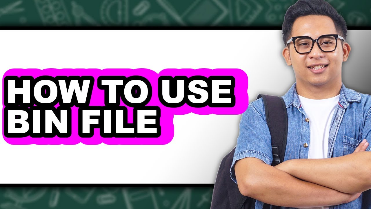 How to Use Bin File (easy Method) - YouTube