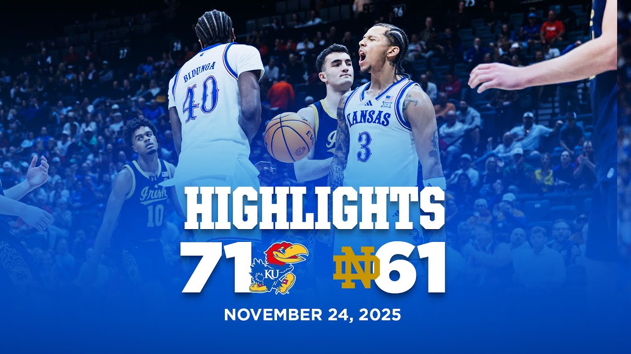 Men's Basketball Highlights vs. Notre Dame - YouTube