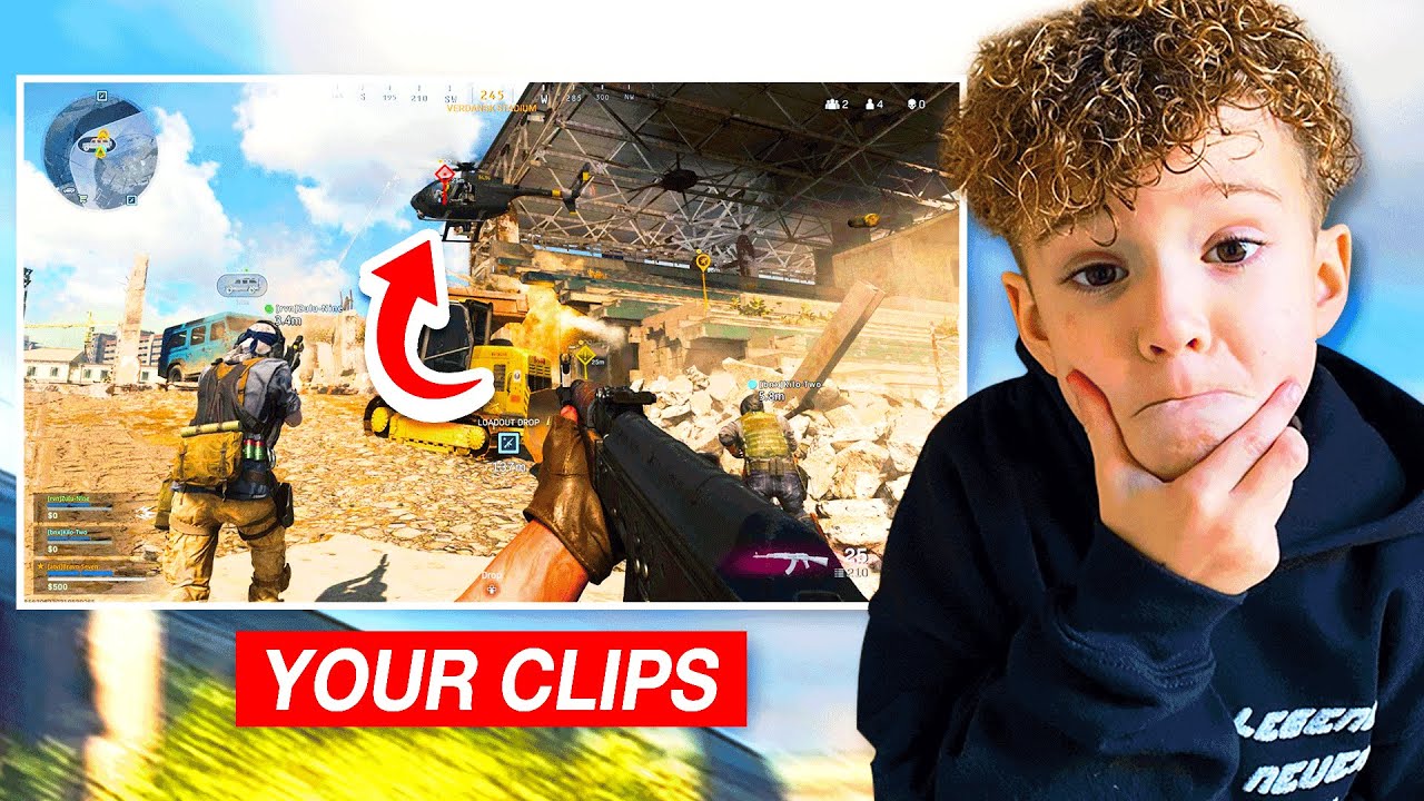 😱Reacting to YOUR WARZONE CLIPS! - YouTube