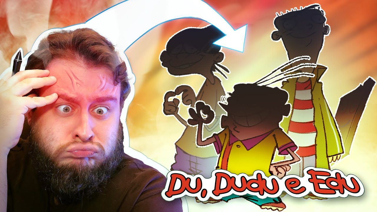 Desenhando DU, DUDU e EDU de Cabeça! INCRÍVEL MEMÓRIA E DESTREZA MANUAL ...