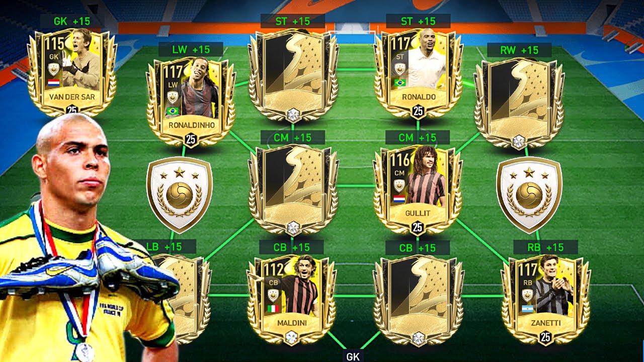 I Made Full Prime Icons Squad Builder In FIFA MOBILE! - YouTube