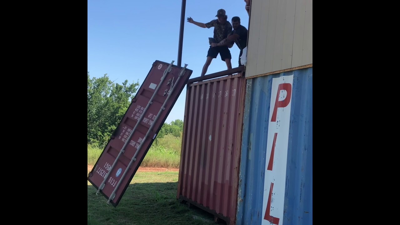 DIY Shipping container home build ep#4 - YouTube