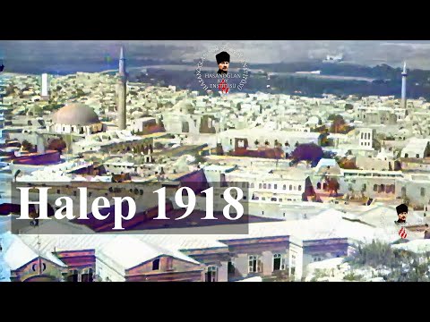 Halep 1917 Görüntüleri #eskihalep #osmanlı