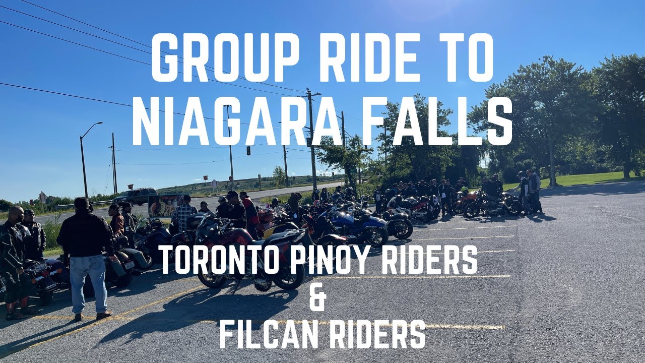Motorcycle Group Ride to Niagara Falls - YouTube