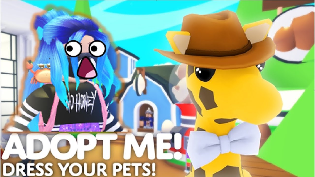Nueva actualización "Viste a tu mascota"! - Adopt me/Roblox - YouTube