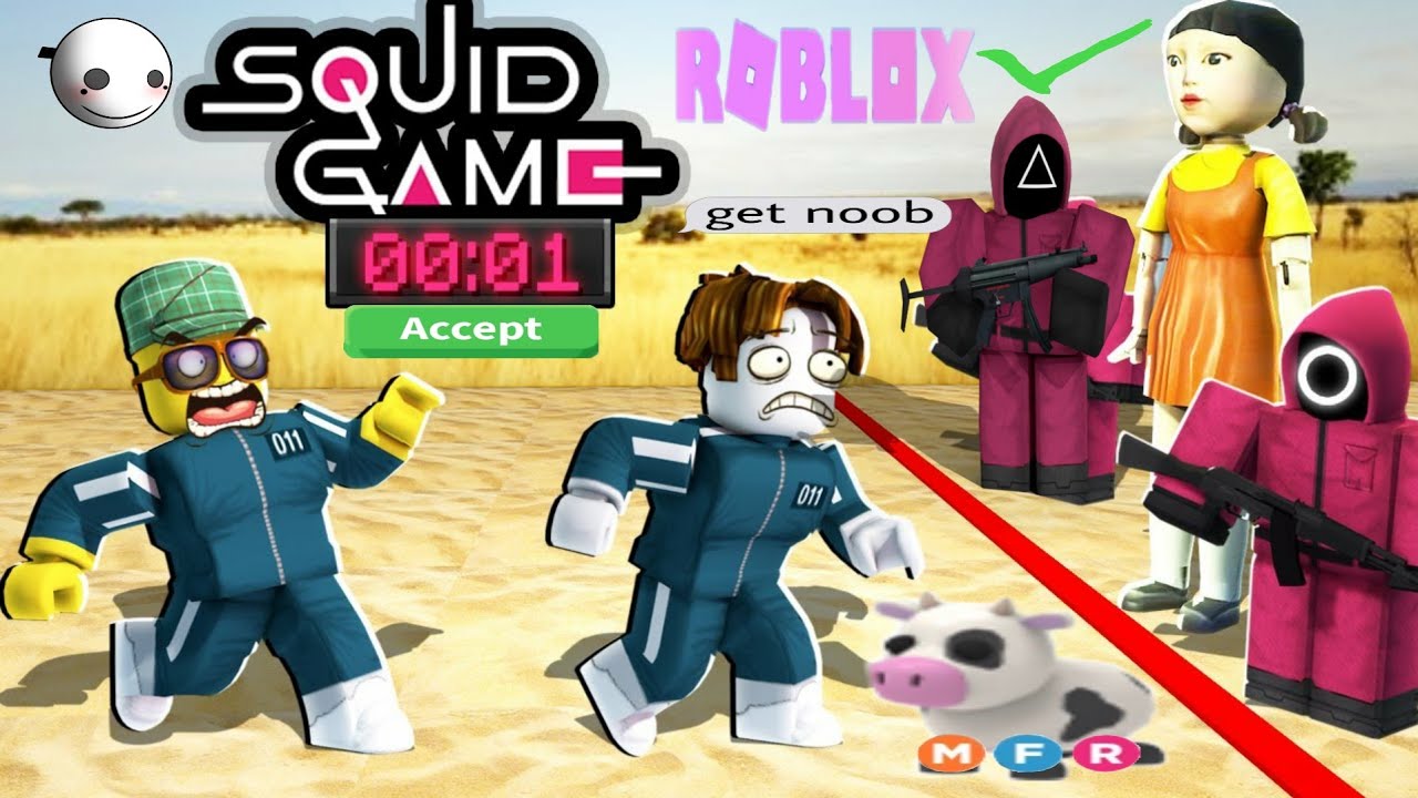 Roblox Squid Game | Security Guard Job In Squid Game 💂‍♀️🕵️ | R GaminG ...
