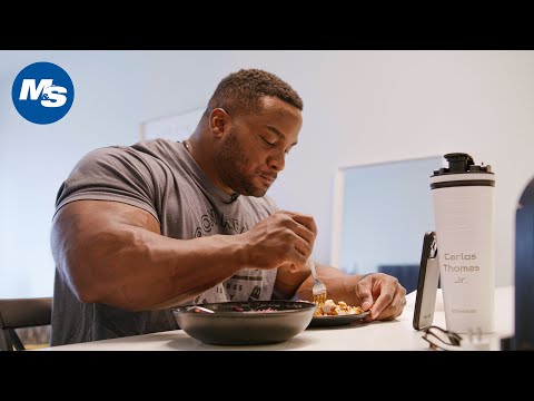 Full Day Of Eating - Bodybuilding Offseason | 3535 Calories | Carlos Thomas Jr.