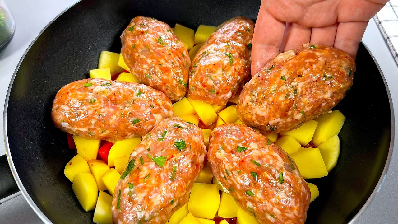 Sie sind so lecker, dass ich 3 mal die Woche koche! Hackfleisch mit ...