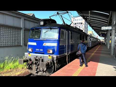 Podróż TLK Flisak na całej trasie z Katowic do Gdyni - YouTube