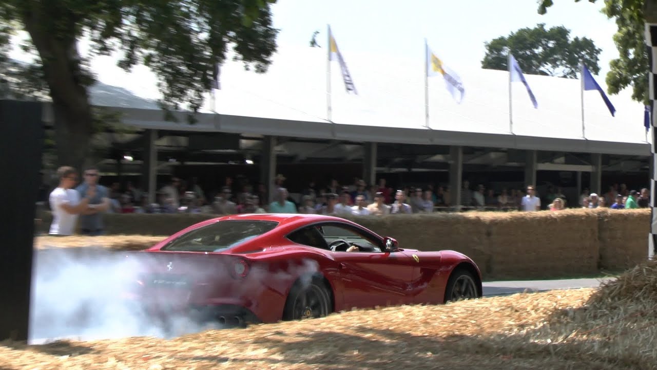 Supercar SMOKING BURNOUTS & FULL THROTTLE LAUNCHES at Goodwood Festival ...