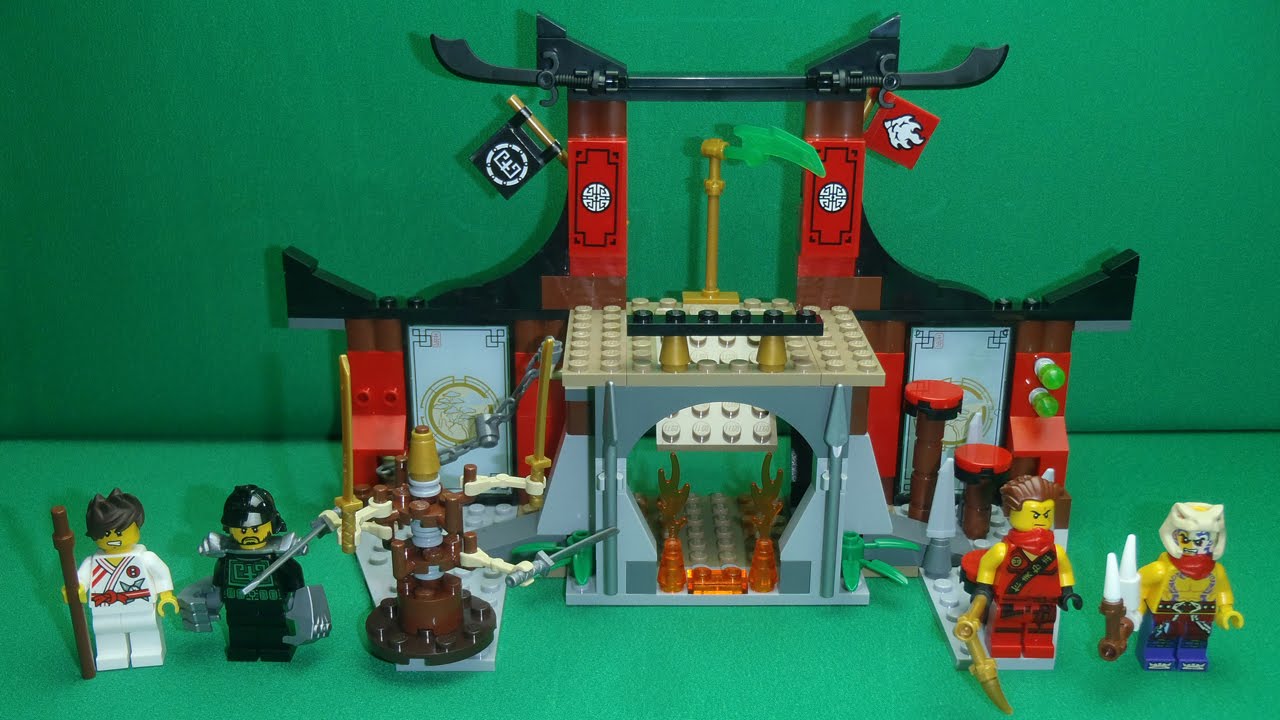 Stop motion Lego Ninjago Dojo Showdown - Speed build - YouTube