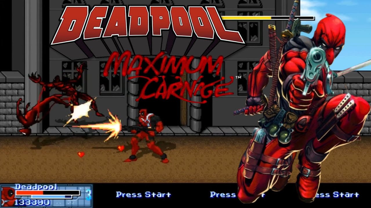 [OpenBOR] Deadpool Maximum carnage by zvitor - games game - YouTube