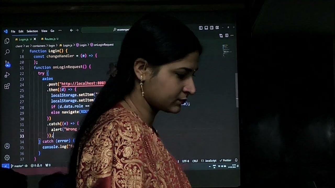 React JS & Node JS University website project - YouTube