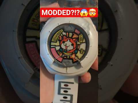 I MODDED MY YO-KAI WATCH?!?!?😱 #yokai #yokaiwatch #anime #hasbro #level5